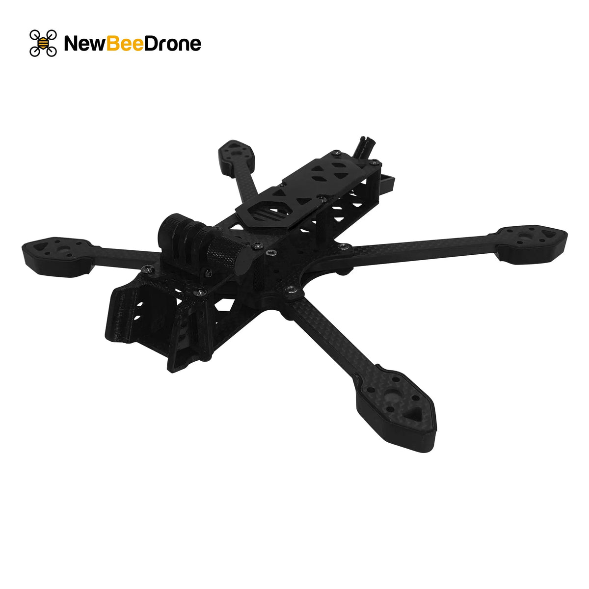 NewBeeDrone Inertia 5" DC (Dead Cat Style) FPV Frame for Clean Footage