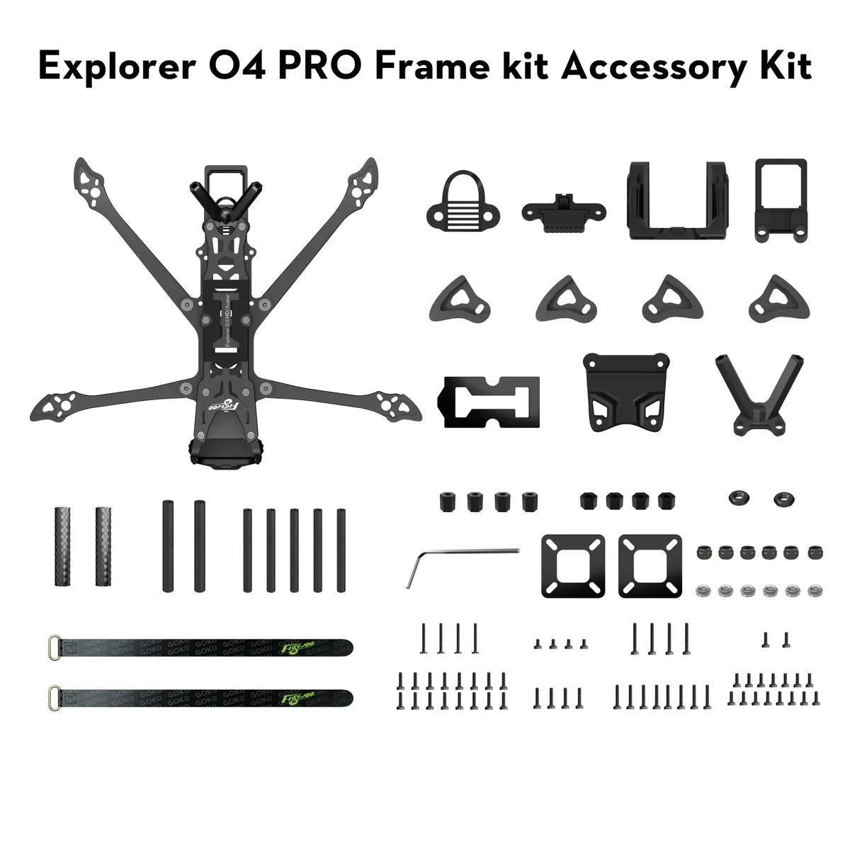 Flywoo Explorer LR 4'' O4 PRO Frame kit – NewBeeDrone
