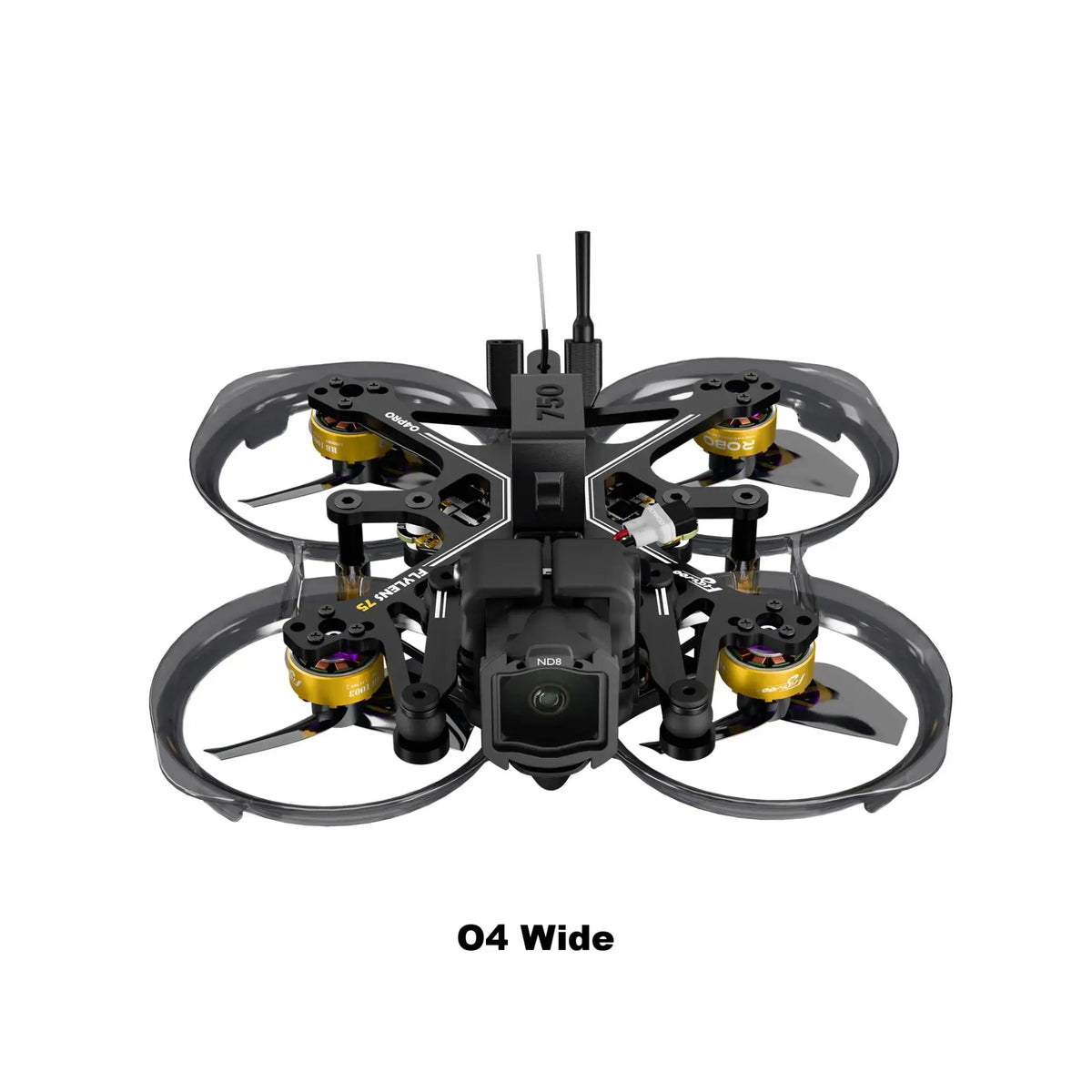 Flywoo Flylens 75 HD O4 Wide 2S Whoop FPV Drone ELRS 2.4g – NewBeeDrone