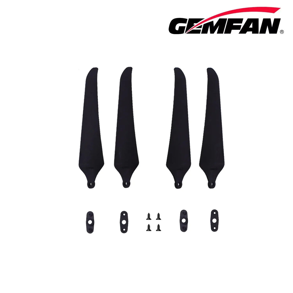 Gemfan F1051 Folding 2 Blade Glass Fiber Nylon - Black (Unassembled) – NewBeeDrone