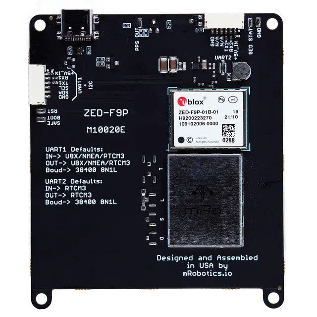 GPS U-BLOX ZED-F9 RTK - High Precision GPS with L1/L2 and 2cm Accuracy ...