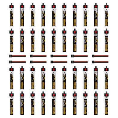 NewBeeDrone Nitro Nectar NX69 300mAh 1S 80C HV LiPo Battery 4xBatterie