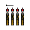 NewBeeDrone Nitro Nectar NX69 300mAh 1S 80C HV LiPo Battery 4xBatterie