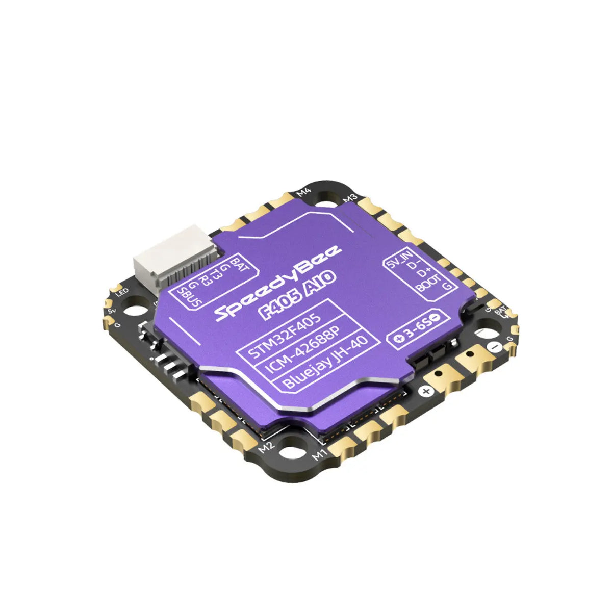 SpeedyBee F405 AIO 40A Bluejay 25.5x25.5 3-6S Flight Controller ...